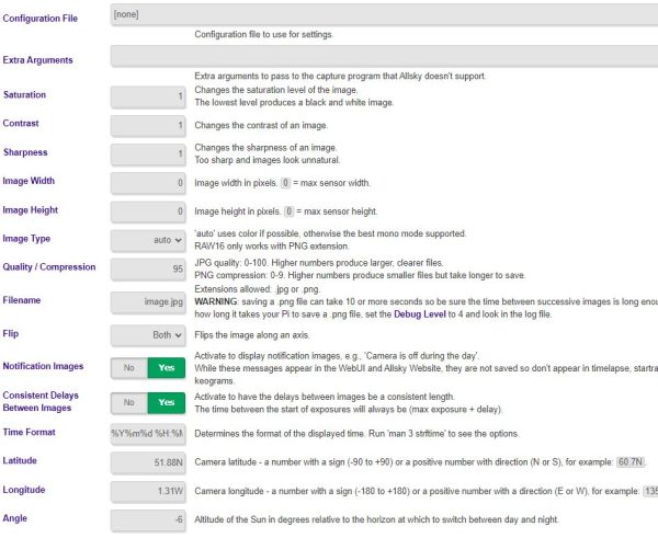Building a Raspberry Pi Allsky Camera – Mark McIntyre Astrophotography